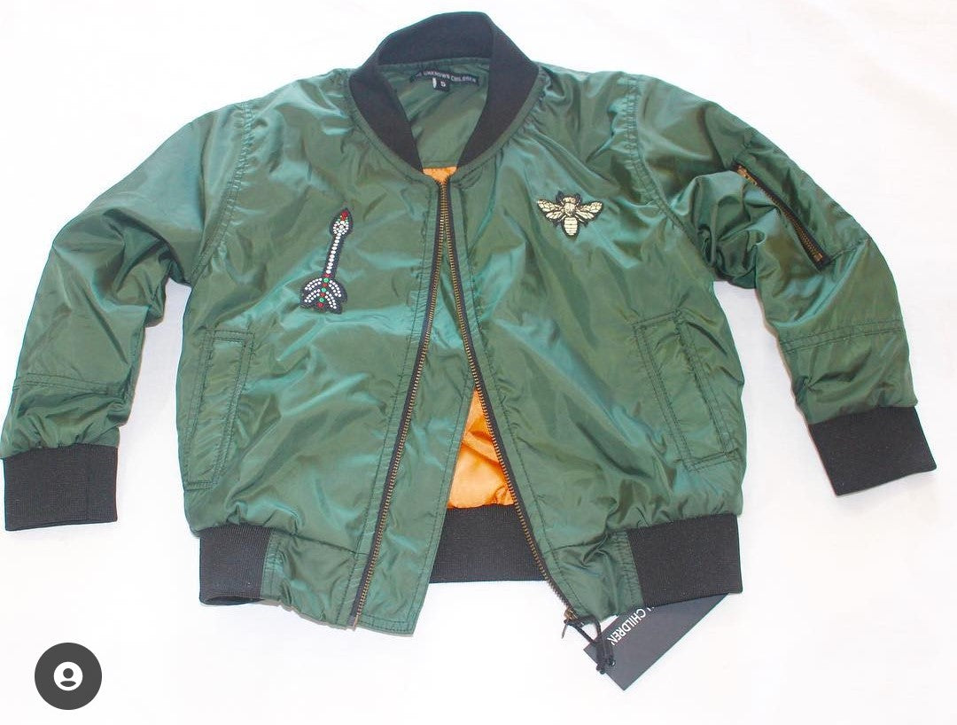 Unisex Kids Bomber Jacket